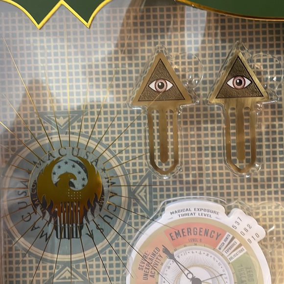 Office | Harry Potter Macusa Magical Beasts Stationary Set | Poshmark